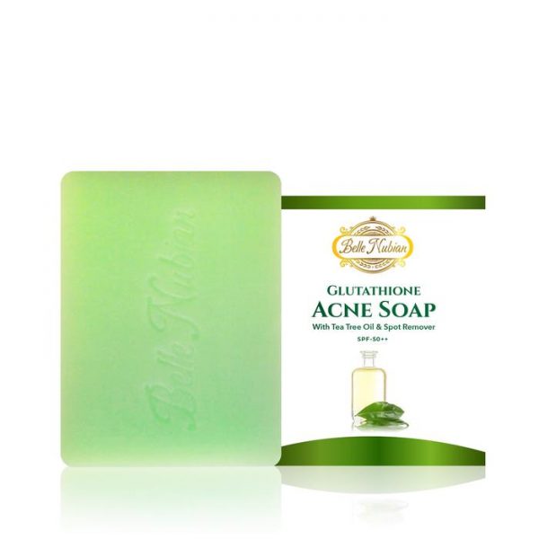SAVON ANTI-ACNÉ AU THÉ VERT & SPF50 - Belle Nubian Canada